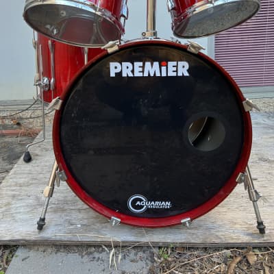 Premier XPK 1990s - Cherry stain/clear lacquer | Reverb