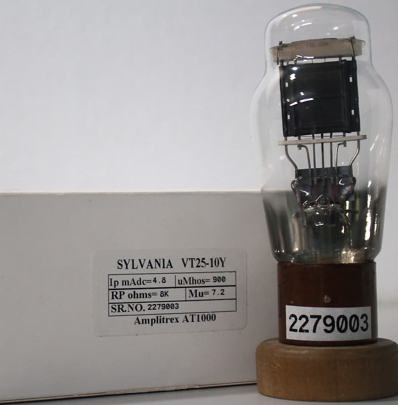 VT25 10Y Sylvania made in U.S.A Amplitrex Tested fixed | Reverb UK