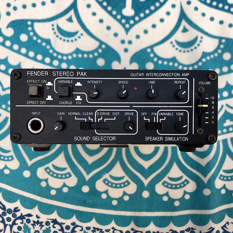 Fender Stereo Pak 1990s - Black | Reverb