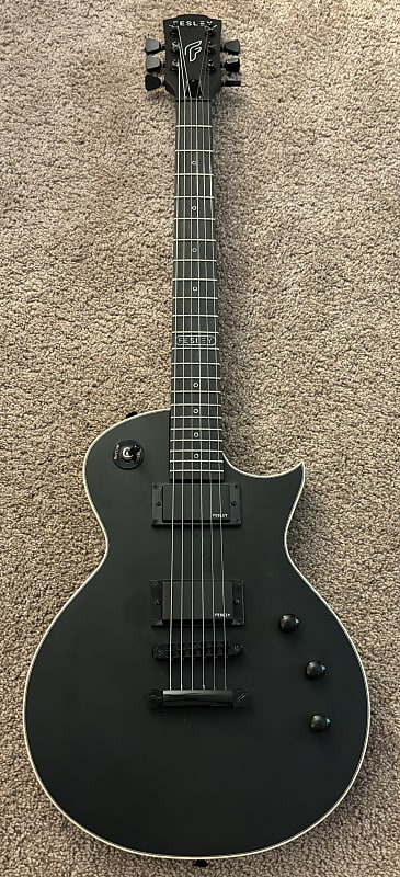 Fesley 39" LP Electric Guitar Kit, Full Size Solid Body | Reverb