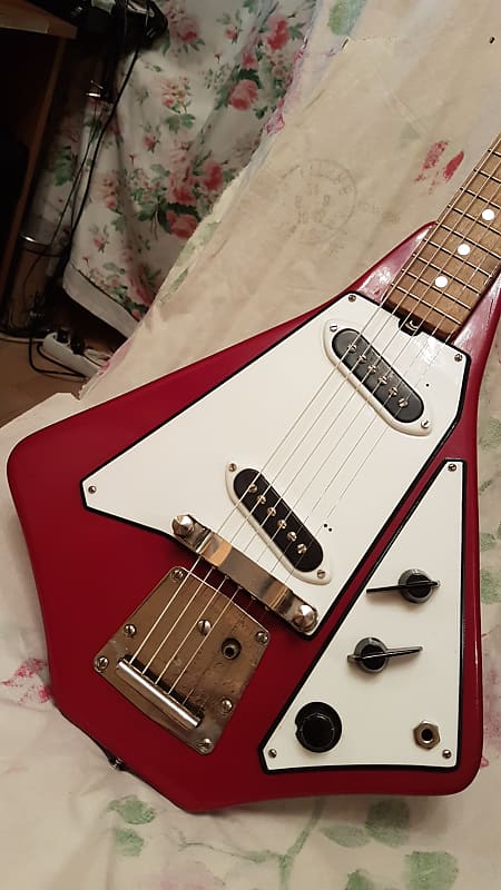 jolana star IX 1967 burgundy red | Reverb