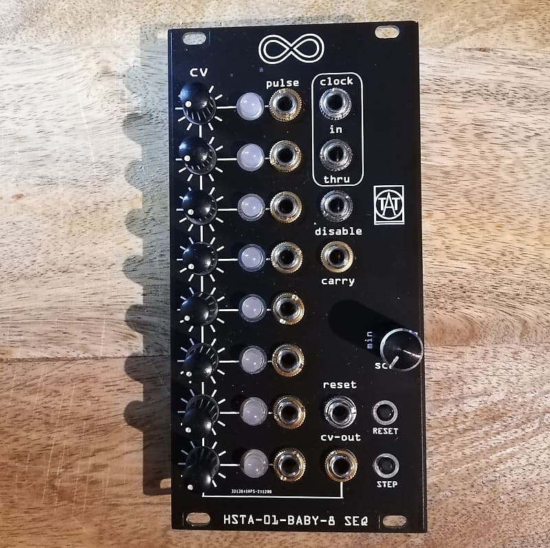 HSTA Baby8 8 Step Eurorack Sequencer - Black with | Reverb Deutschland