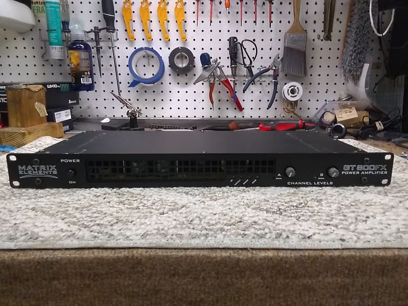 Matrix Elements GT800FX Power Amplifier | Reverb