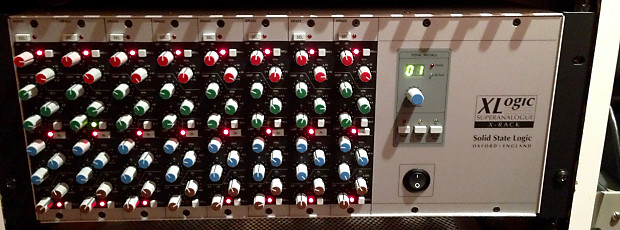 Solid State Logic X Logic Rack w/ 8 XR425 E Series EQ Modules | Reverb