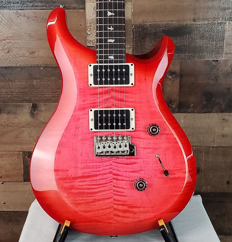 PRS S2 10th Anniversary Custom 24, Bonnie Pink Cherry Burst, | Reverb