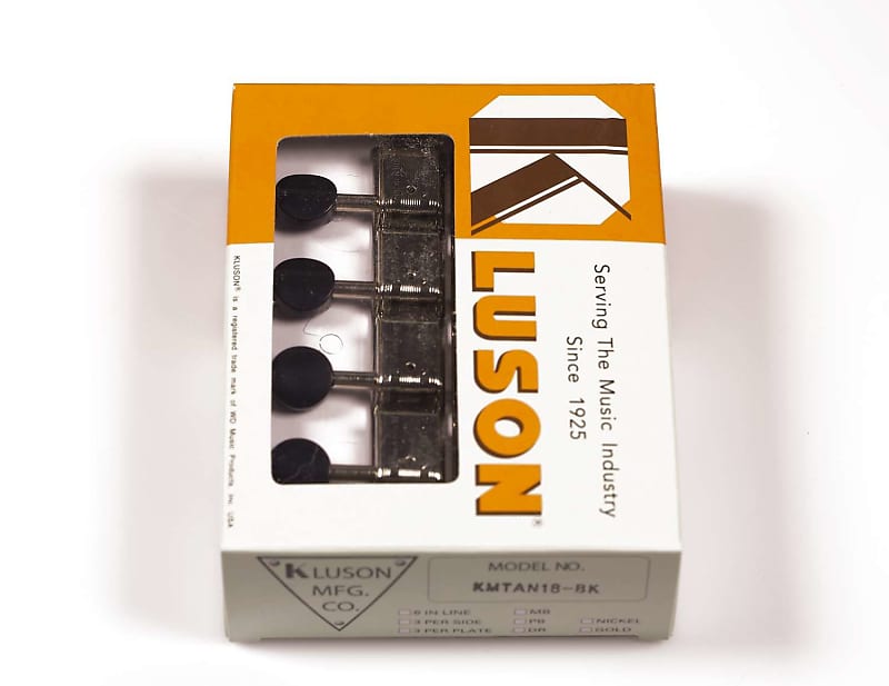 Kluson Supreme A Type Nickel Mandolin tuners, 18:1 Ratio, | Reverb UK