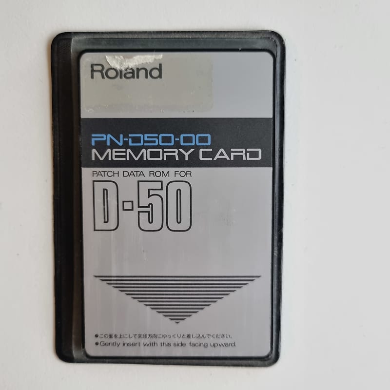 Memory card for Roland D-50 | Reverb