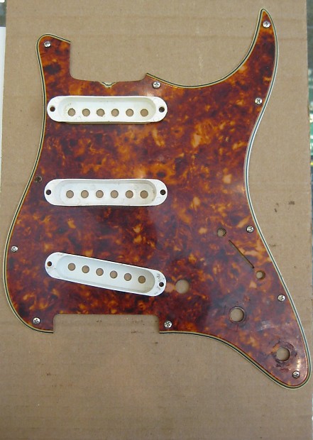 Fender Tortoise Shell Stratocaster Pickguard 1960-1963 | Reverb
