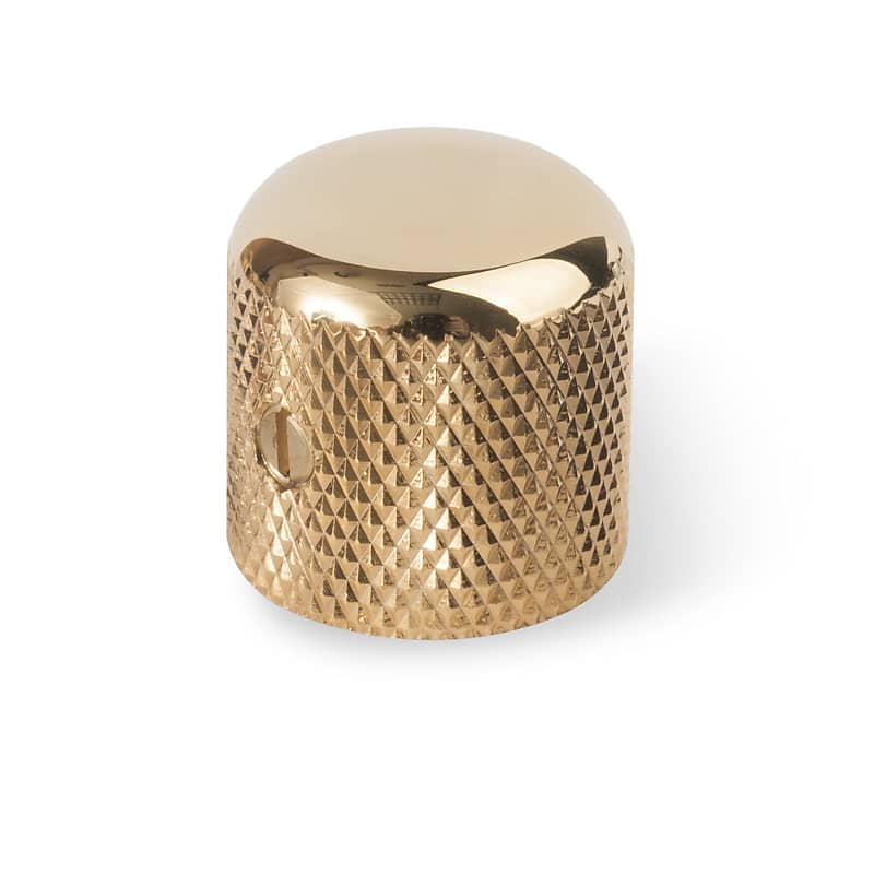 Knurled Gold Potentiometer Dome Knob-2 Knob | Reverb
