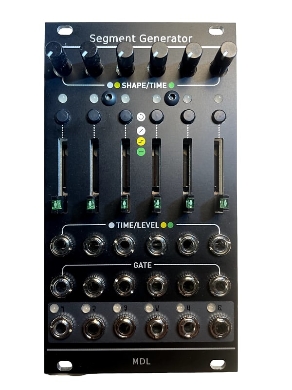 MDL Music Segment Generator - Black Anodized Panel (Mutable | Reverb