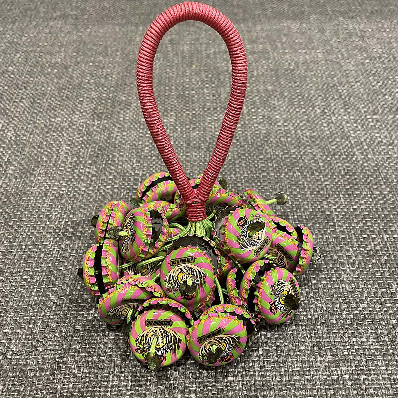 Upcycled Percussion - Bottle Cap Hand Rattle / Shaker - 3 | Reverb