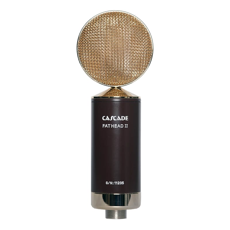 Cascade Fat Head II Ribbon Microphone - Brown | Reverb Australia