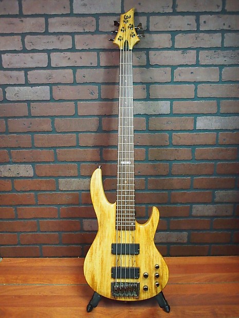 ESP LTD B-405SM 5-String Bass Guitar w/ Hardshell Case | Reverb