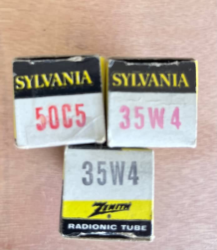 35W4 Tubes x 3 | Reverb