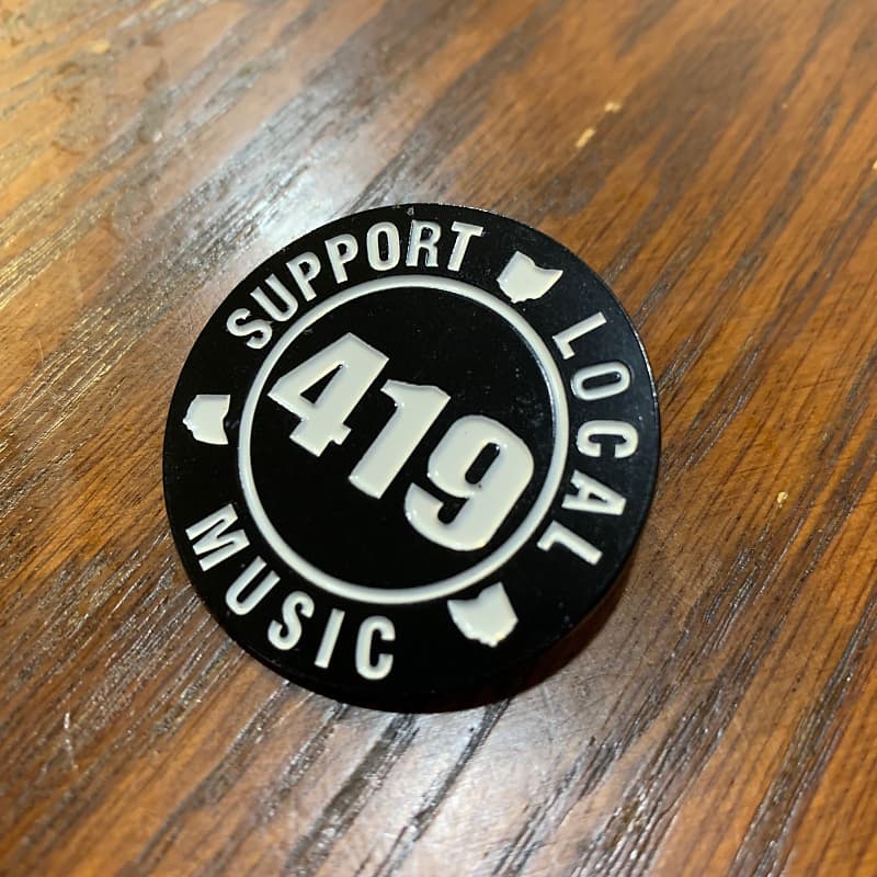 CrutchWear Support Local Music 419 Pin | Reverb