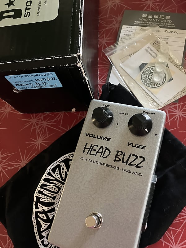 D*A*M Head Buzz BC183 fuzz face 2016 - Silver | Reverb