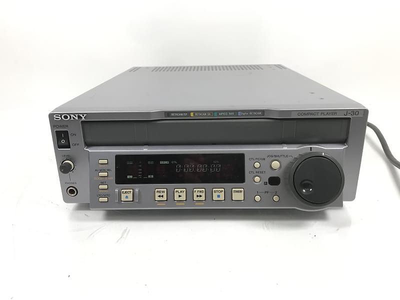 SONY J-30 Compact Betacam Series Player | Reverb
