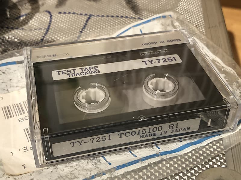 New Sony DAT Alignment Tape TY-7251 TC015100 R1 | Reverb