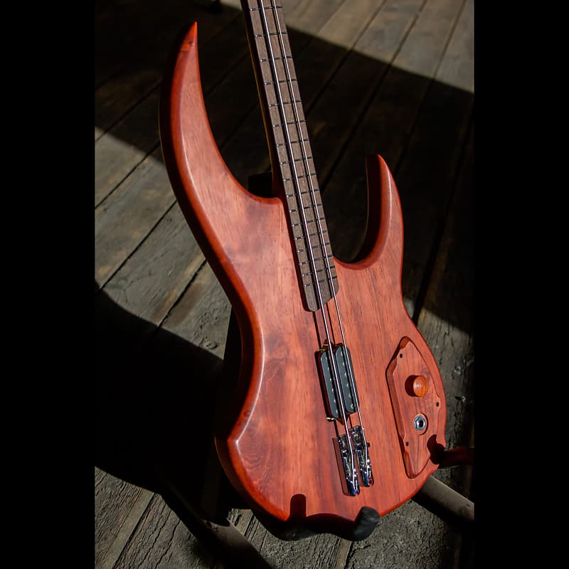 Letts 32” Two string bass guitar 2024 - Padauk | Reverb