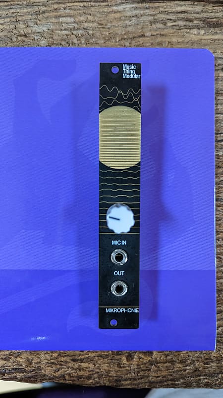 Music Thing Modular Mikrophonie 2019 - Black 4hp Eurorack | Reverb