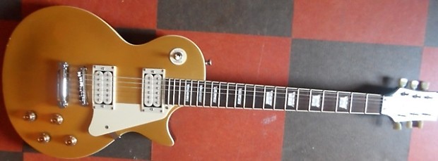 jay turser Gibson Les Paul style Gold JT 220 guitar Nice! | Reverb