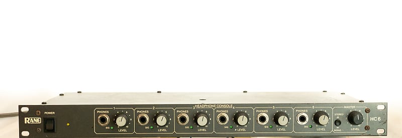 Rane HC-6 six channel headphone amplifier with proprietary | Reverb