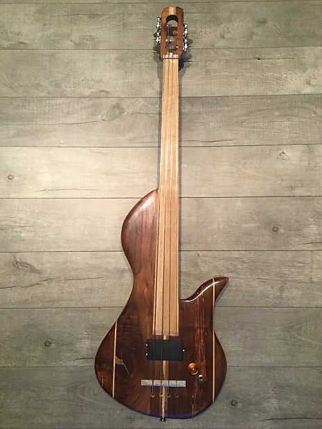 Wishbass Fretless 4-String Natural | Reverb