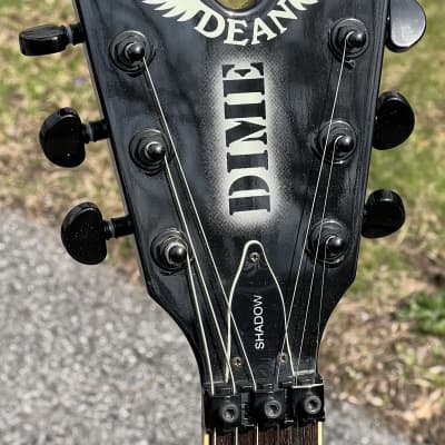 2007 Dean Dime Shadow ML W/Case Black Dimebag Darrell | Reverb