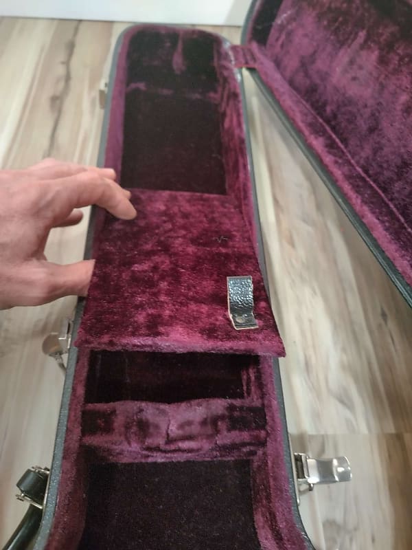 Gibson Les Paul Jr. Hardshell Case 1960's to 1970's - Black | Reverb