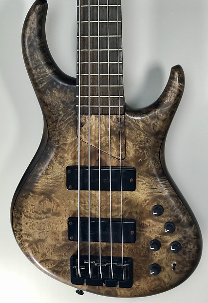 MTD 535-21 Myrtle Burl top, Wenge Neck & Fingerboard | Reverb UK