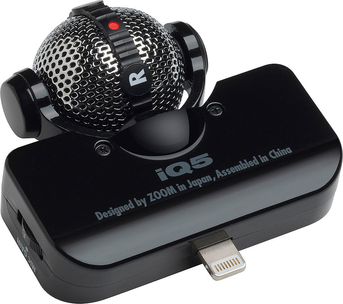 Zoom iQ5 Stereo Lightning Microphone | Reverb Australia