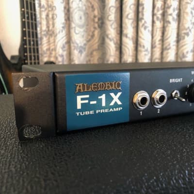 Alembic F-1X Preamp Rackmount 2000s Black | Reverb