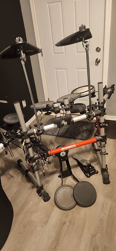 Yamaha DTXpress III Kit Module, Pads, Cymbals, Rack | Reverb