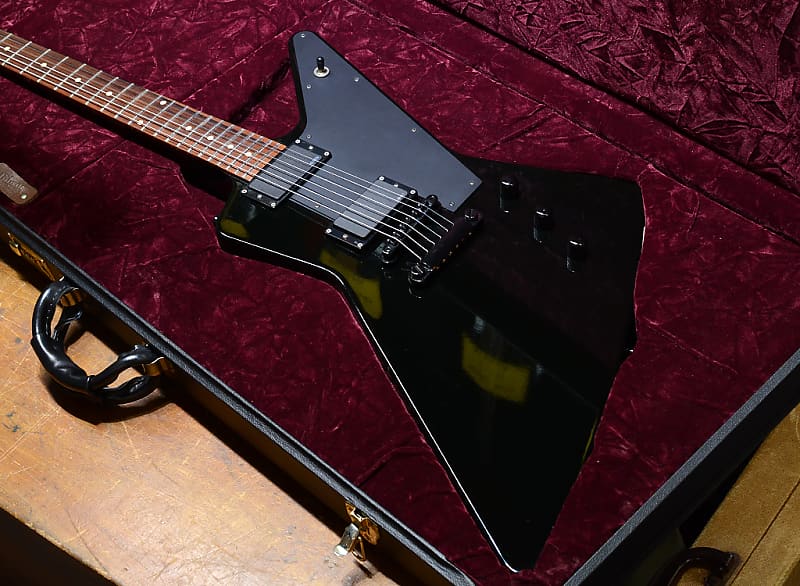 Gibson Custom Shop 1958 Explorer Reissue Ebony 2008' | Reverb