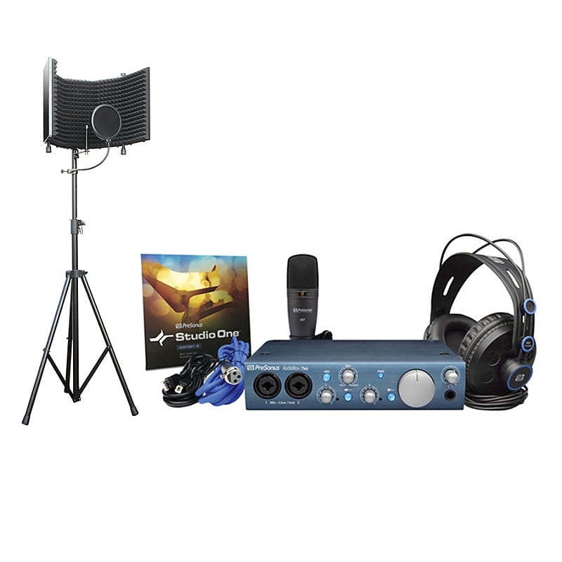PreSonus AudioBox iTwo Studio Recording/Pocast bundle with | Reverb