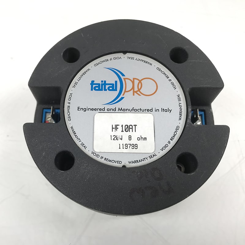 Faital Pro HF10AT - 1" Pro Neodymium High Frequency Driver | Reverb