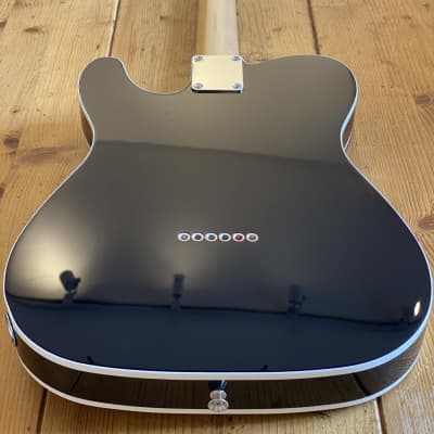 Fender Japan Rare All Black Telecaster Custom with Matching | Reverb