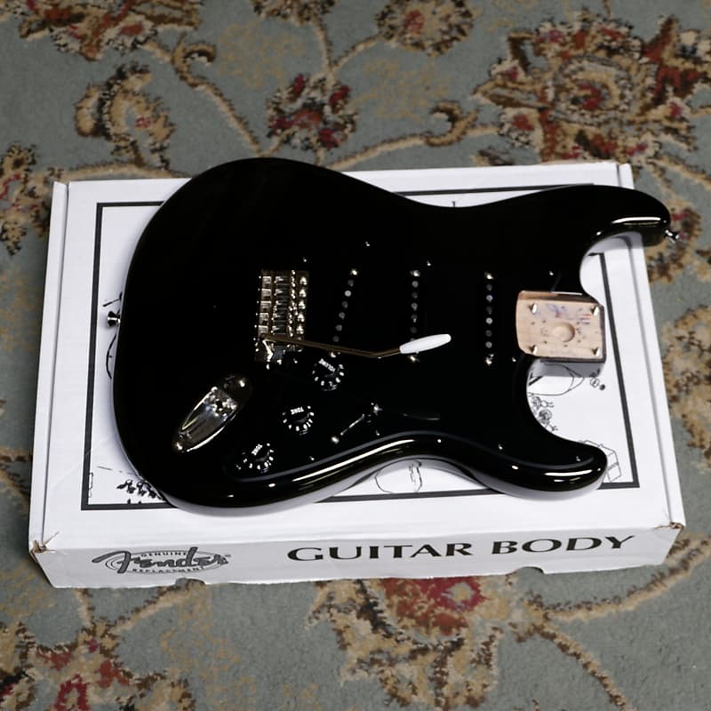 Fender Stratocaster Loaded Body with Tex Mex Pickups, Just | Reverb