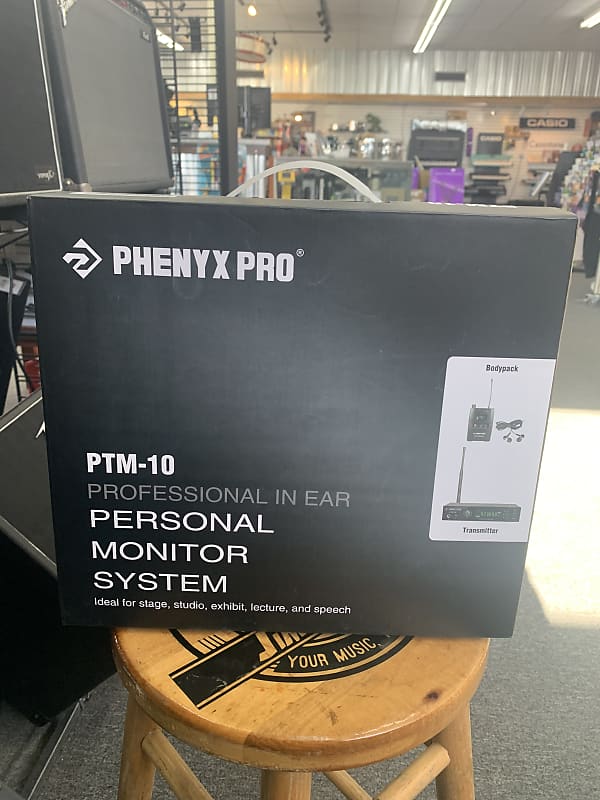 Phenyx Pro PTM-10-1B UHF Stereo Wireless In-Ear | Reverb