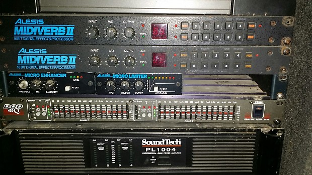 Alesis Midiverb II 1980's Black | Reverb