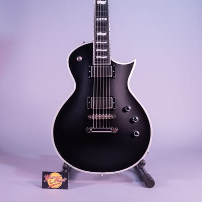 ESP E-II Eclipse Matte Black Aged Binding with | Reverb Deutschland