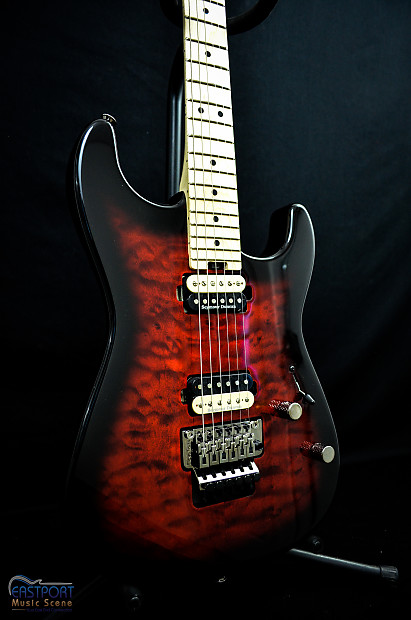 Charvel PM SD1 2H FR Pro Mod San Dimas Style 1 2016 Trans Red | Reverb