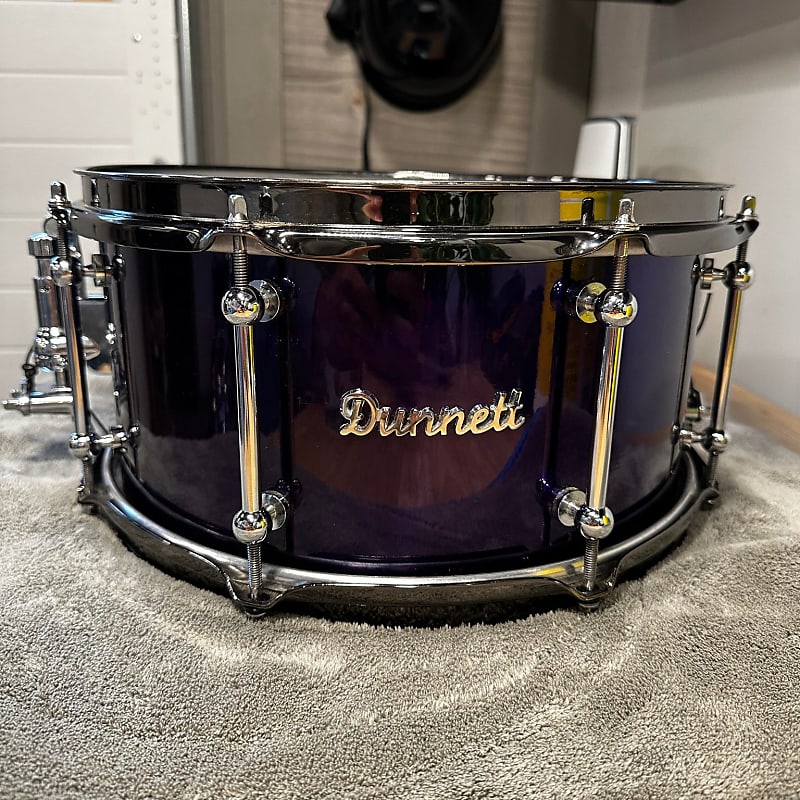 Dunnett 13" Titanium Snare (Purple!) 2000's - Purple | Reverb