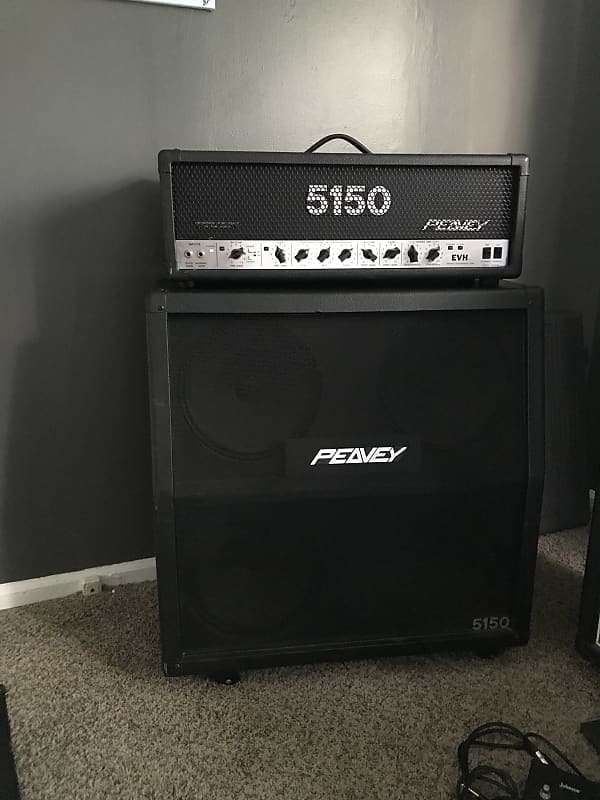 Peavey 5150 half stack Black 2000s | Reverb