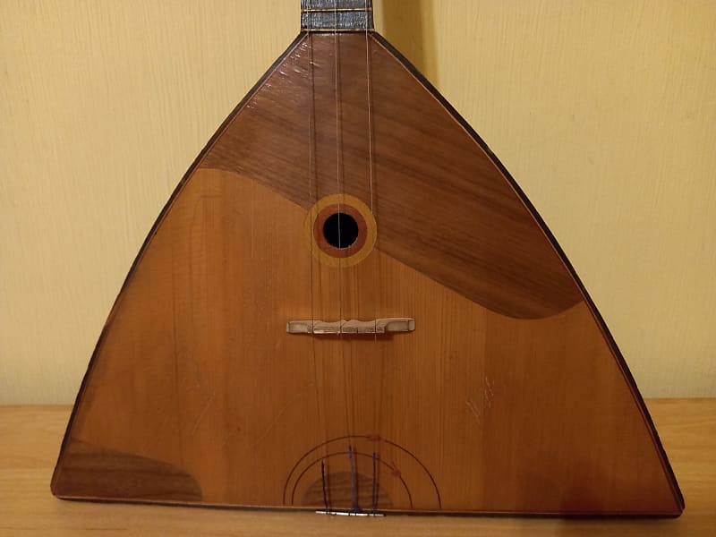 Balalayka 3 String USSR Soviet Folk Instrument Balalaika | Reverb