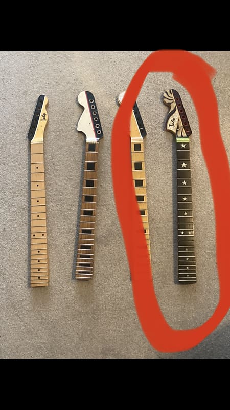 Warmoth Neck Reverse Headstock (Star Inlay) 2010 | Reverb