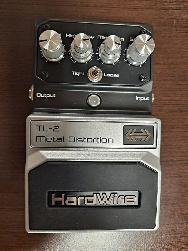 DigiTech MATAL DISTORTION TL-2 HARDWIRE | Reverb
