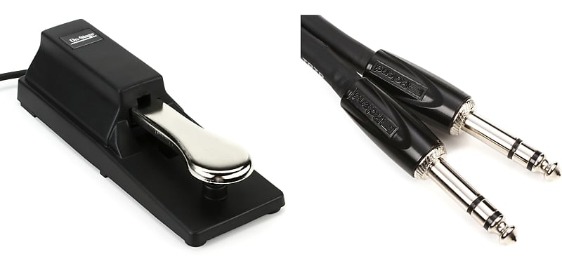 On-Stage KSP100 Keyboard Sustain Pedal Bundle with Roland | Reverb