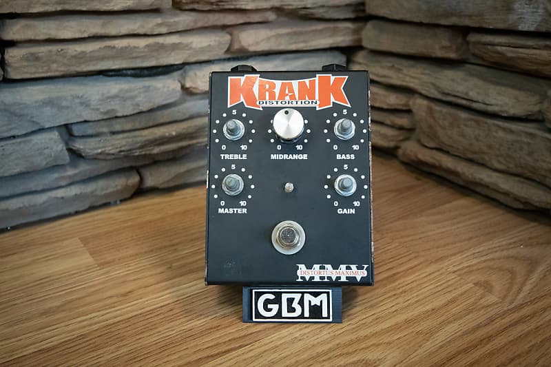 Krank Distortus Maximus Distortion Pedal (Good) *Free | Reverb