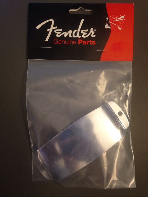Fender Jazz Bass Pickup Cover Chrome | Reverb